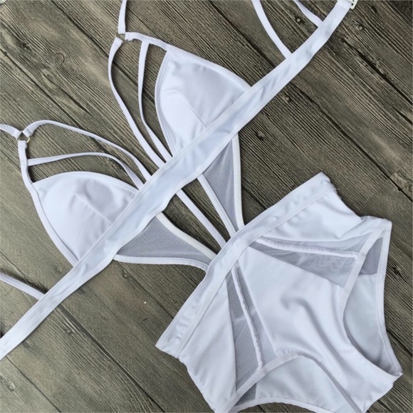 Swim | Maldives White Monokini | Poshmark